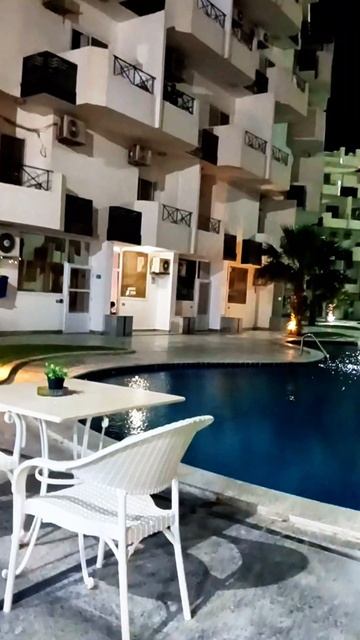 Вечер в Тиба Вью Хургада Египет