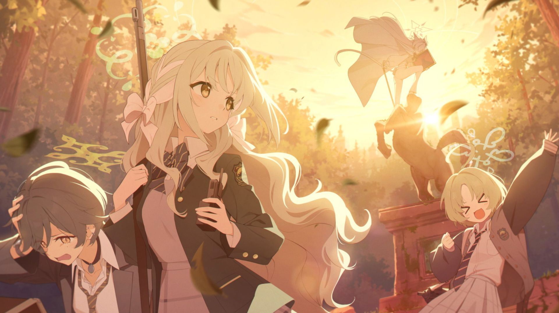 To Whom Art Belongs | Blue Archive | Прохождение сюжета | Без комментариев