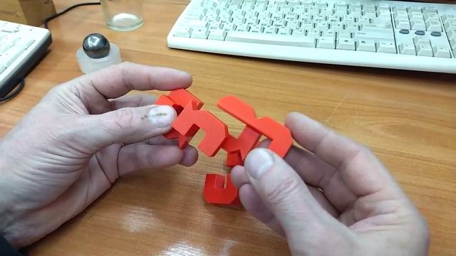 561. Головоломка "8 Марта объёмная II"