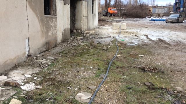 Установка насоса Симферопольский район, с.Дубки, 15.01.2021