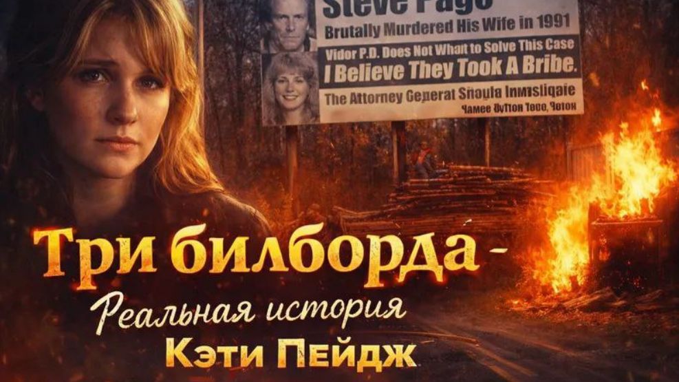Реальная история «Трёх билбордов»: дело Кэти Пейдж | Страшная история