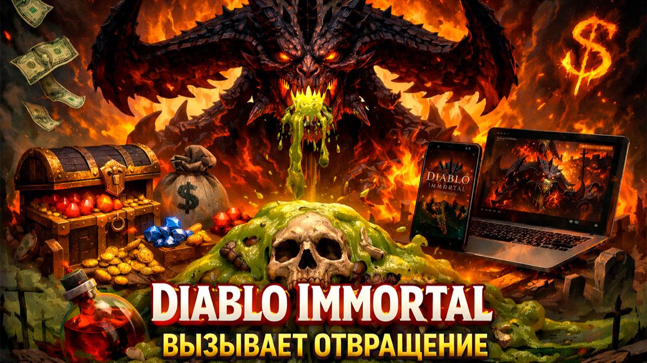 Почему Diablo Immortal стала вызывать у меня отвращение?