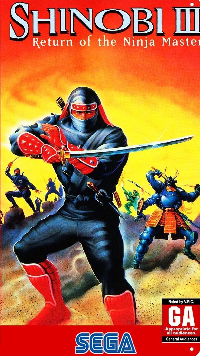 Шиноби 3.Возвращение мастера ниндзя(Shinobi III.Return of the Ninja Master).Sega