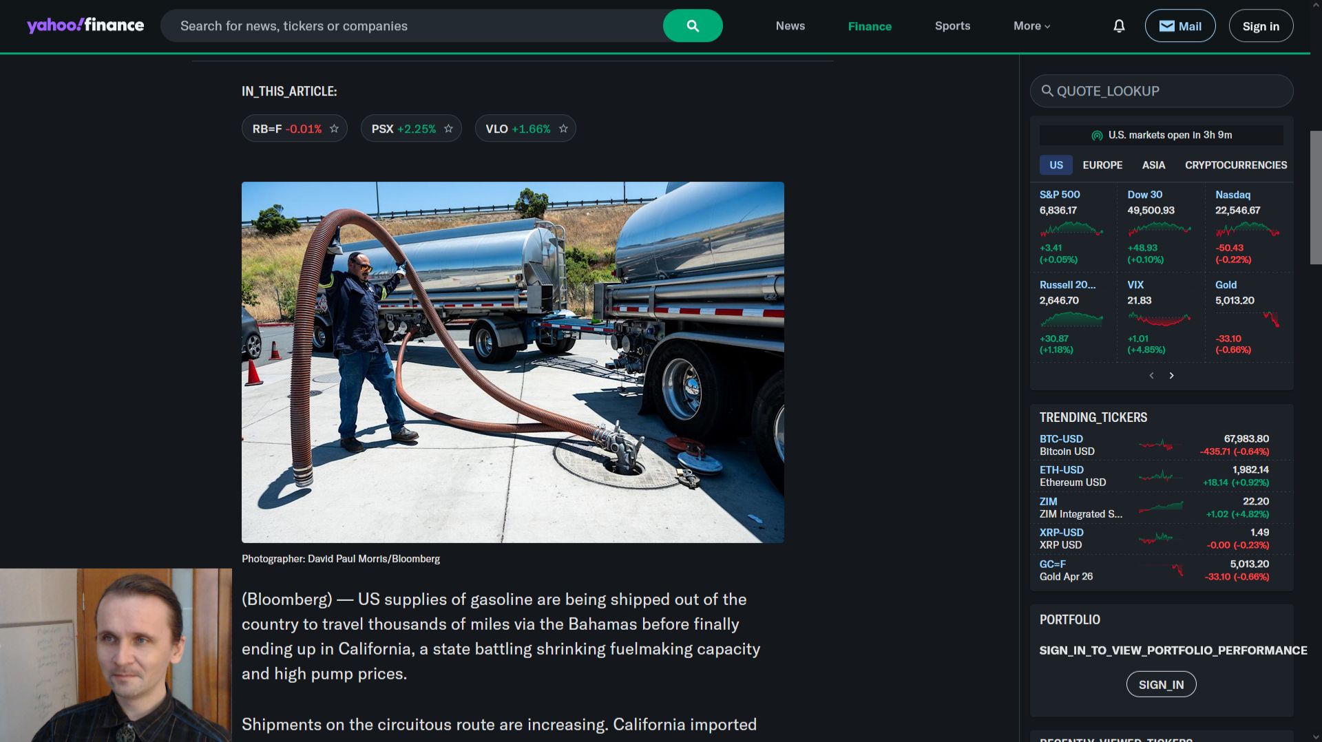 Подборка экономических новостей. Цена бензина в Калифорнии и выборы