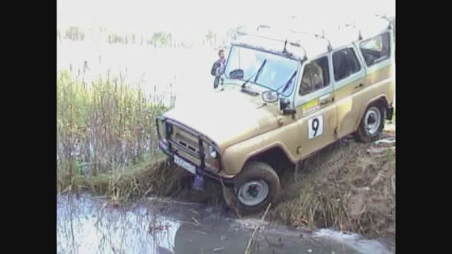 Джип-Триал. Преодоление водной преграды. Тюмень.