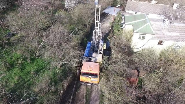 Бурение скважины Большая Алушта, с. Лучистое, 09.03.2020