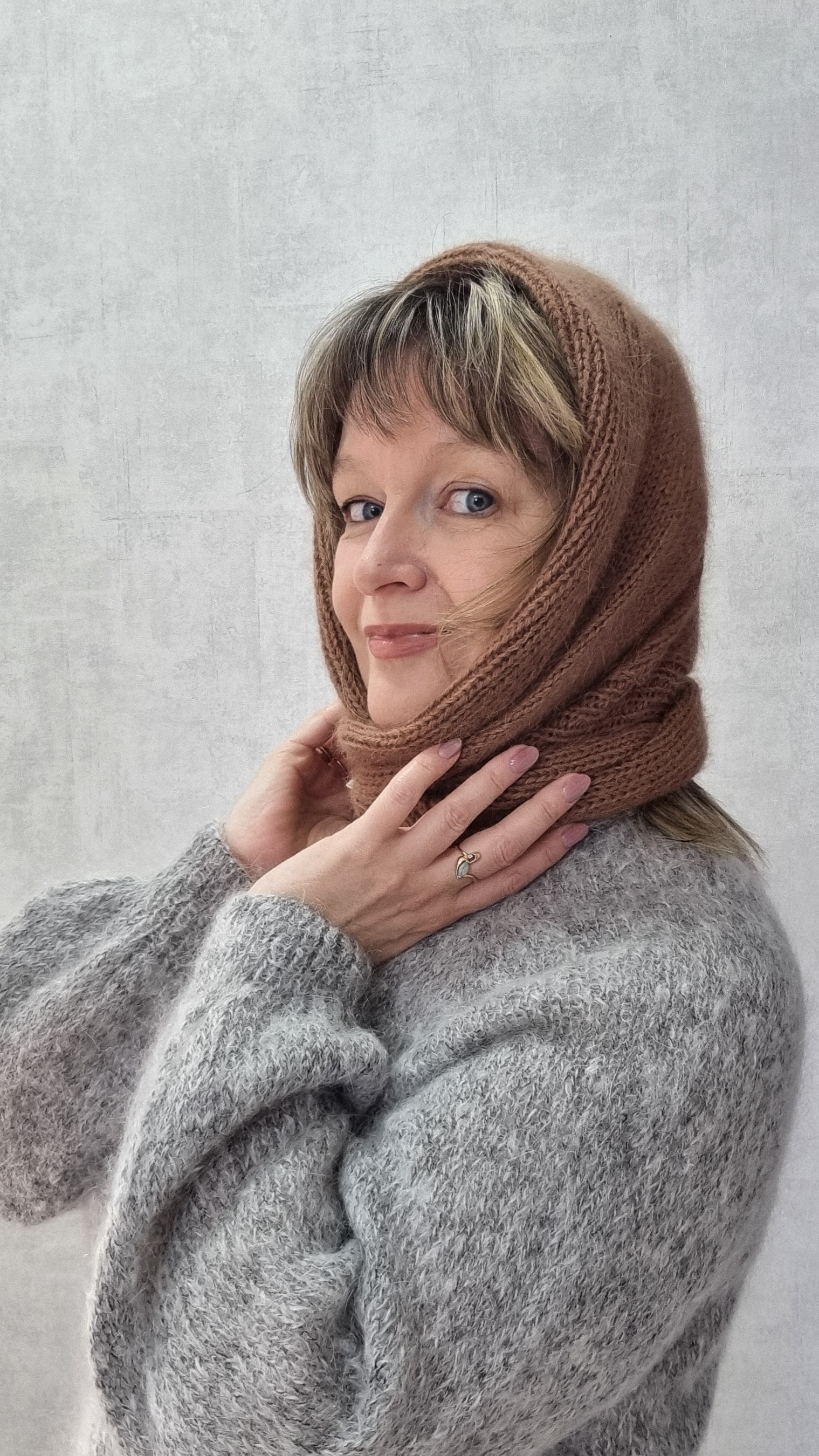 Капор-косынка