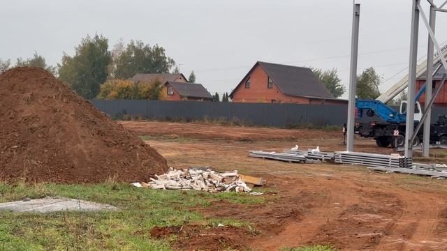 Возведение пяти корпусов складских помещений Чулково Московская область 28.09.2025