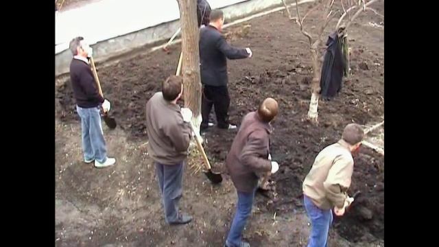 Как мы строили МТС: Субботник в Тюмени за 4 месяца до открытия (27 апреля 2002) 🌿