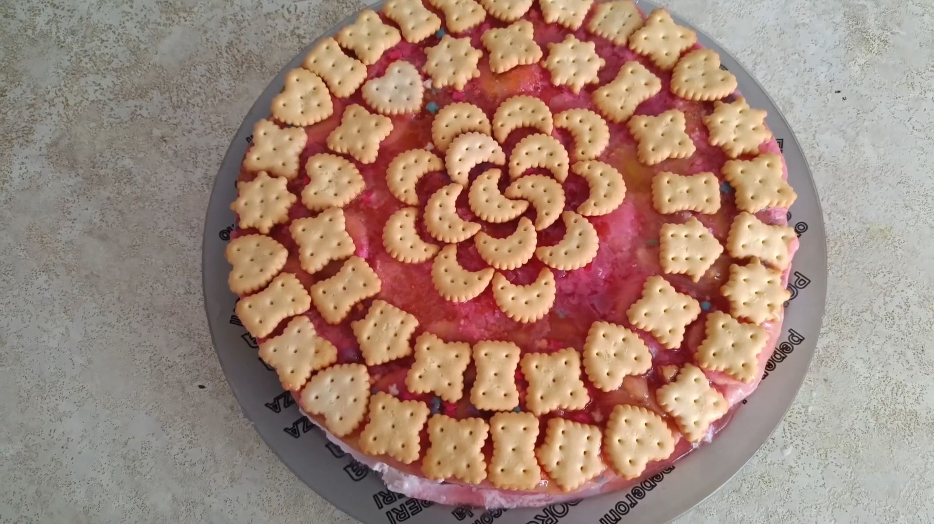 ТВОРОЖНО- СМЕТАННЫЙ ЖЕЛЕЙНЫЙ ТОРТ С ЯГОДАМИ БЕЗ ВЫПЕЧКИ