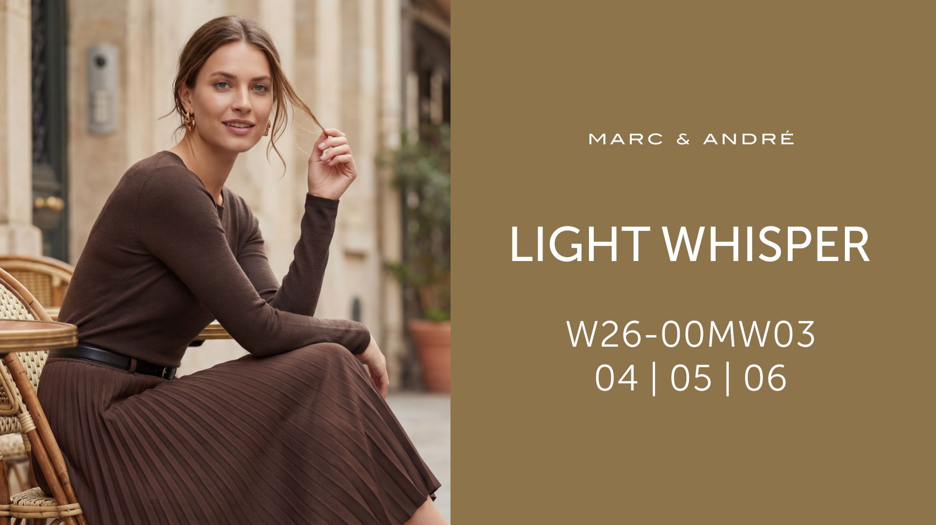 W26-00MW03/04/05/06 LIGHT WHISPER