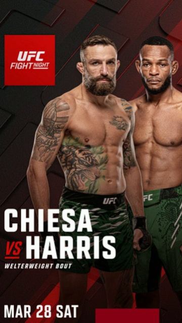 Кьеза VS Харрис 28.03.2026 #shorts #майклкьеза #карлстонхаррис #кьезахаррис #ufc