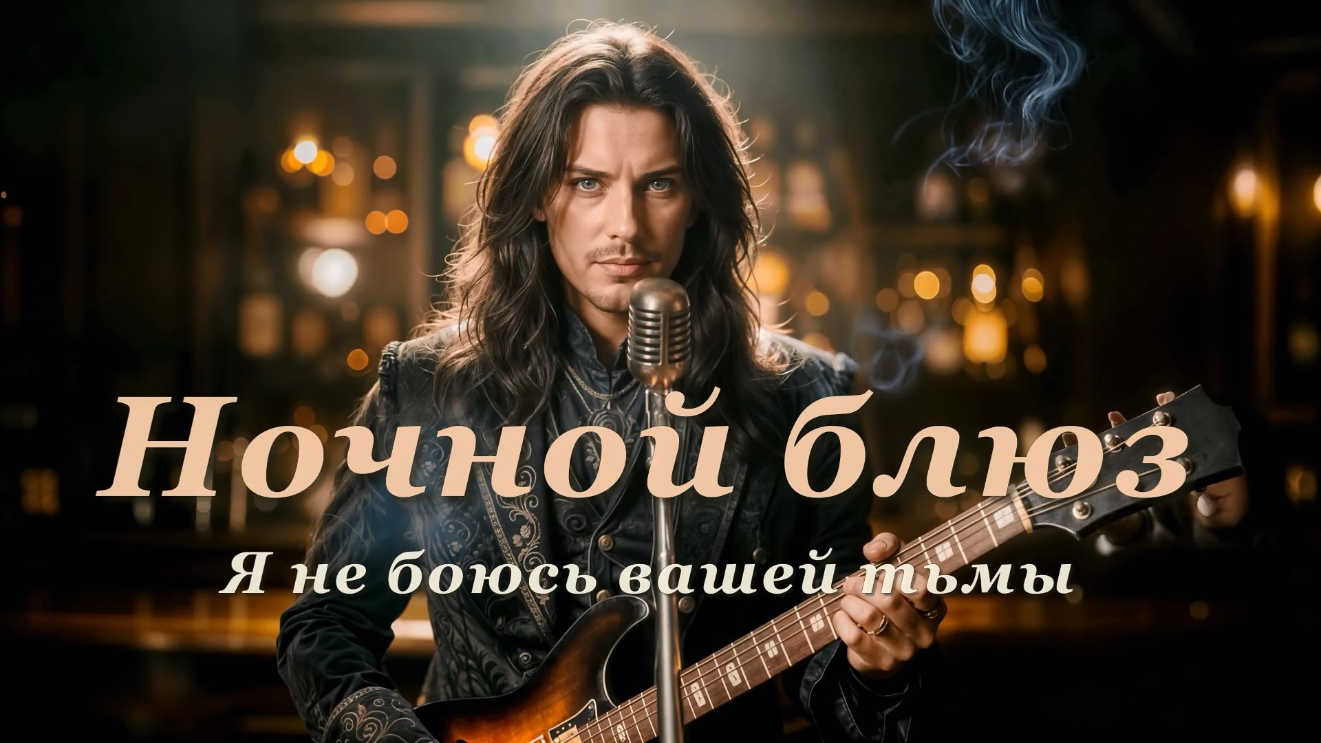 Ночной блюз у микрофона | Премьера авторской песни на стихи «Ночной блюз» 🎸