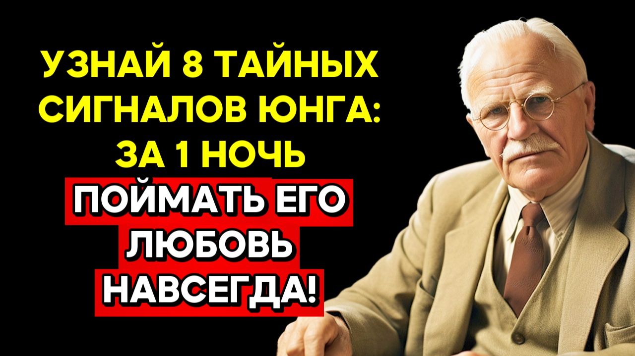 СЛУШАЙ Юнга: 8 Подсознательных СИГНАЛОВ, Что Ты ЕГО ЛЮБИМАЯ – Утром Не Узнаешь Себя! | КАРЛ ЮНГ