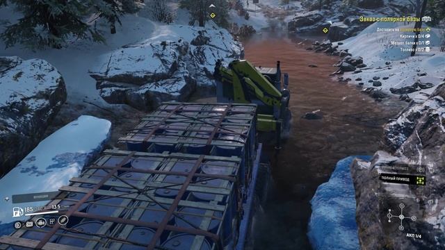 прохождение Snowrunner Аляска (США) часть 8 без комментариев