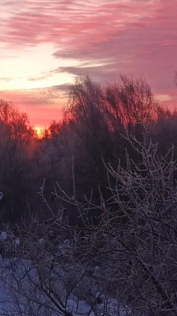 Красивый восход