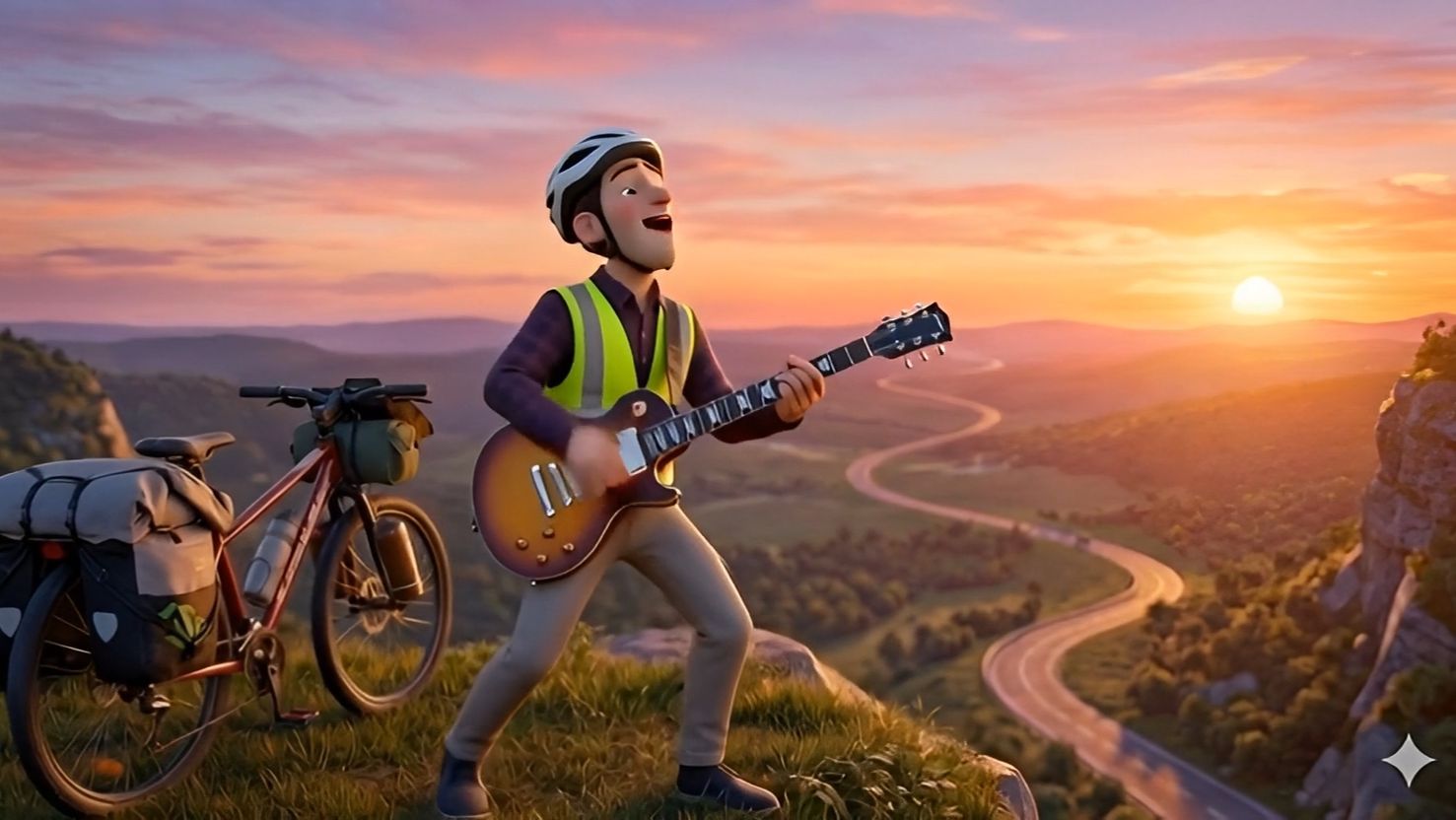 Клип песня "МОЙ ВЕЛОПОХОД"