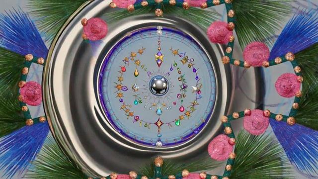 dreamina-2025-12-03-9036-Круглые объекты вращаются по часовой стр...