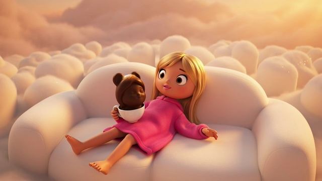 "Когда решил полениться на все 100%! ☁️☕"