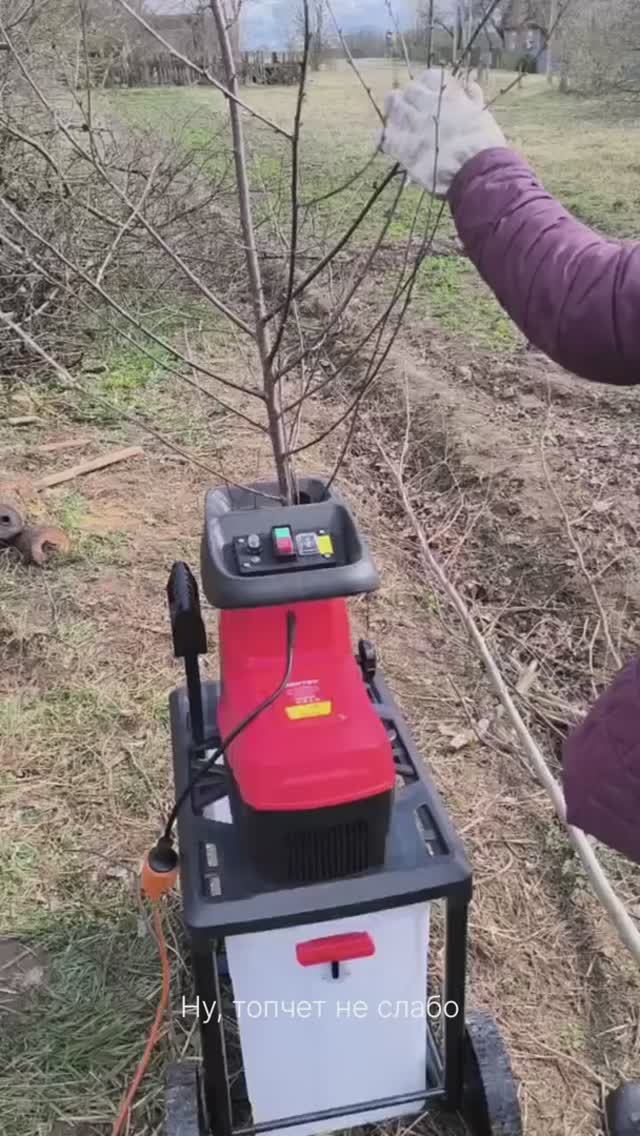 Вортекс против горы веток, что победит #shorts #измельчитель #gardening  #инструменты #tools #wortex