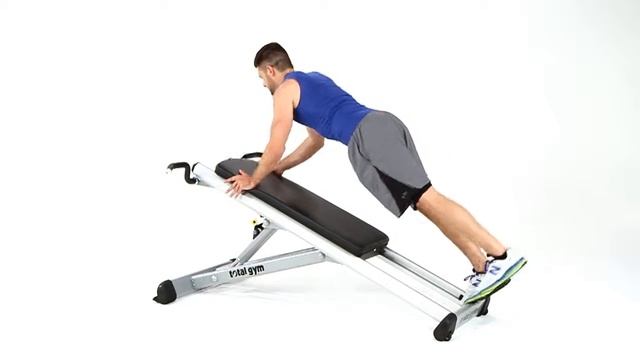 Total Gym Pull-up Trainer Exercise_ Dynamic Bird Dog