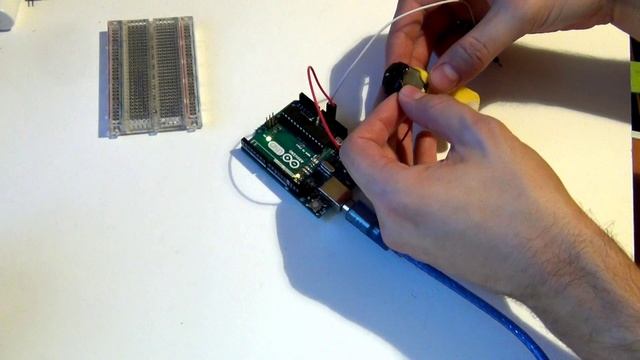 dc мотор и arduino