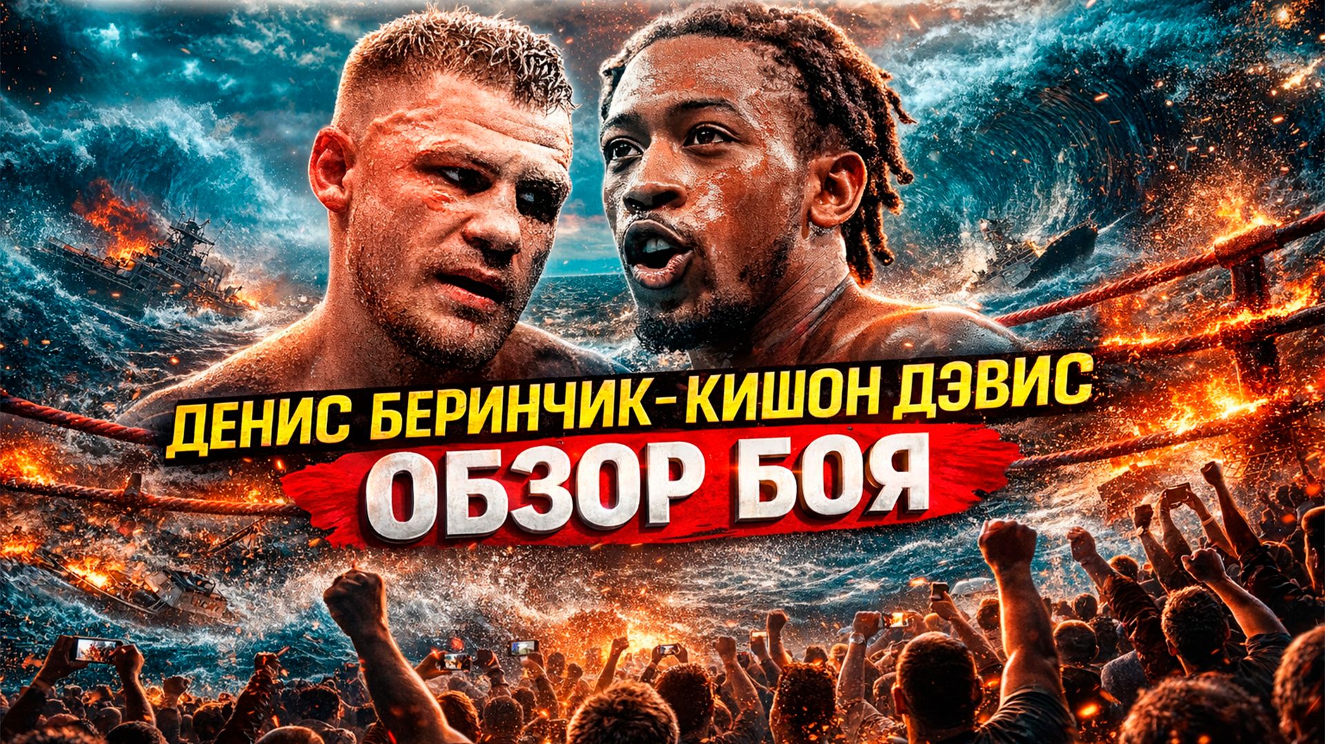 ЧИСТЫЙ НОКАУТ! Обзор титульного боя Денис Беринчик - Кишон Дэвис