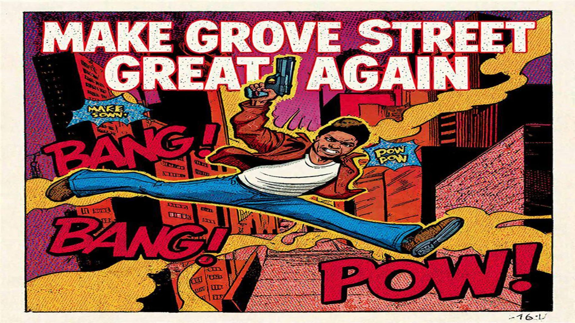 🔥 GTA San Andreas: ПЯТАЯ СЕРИЯ! Make Grove street great again!