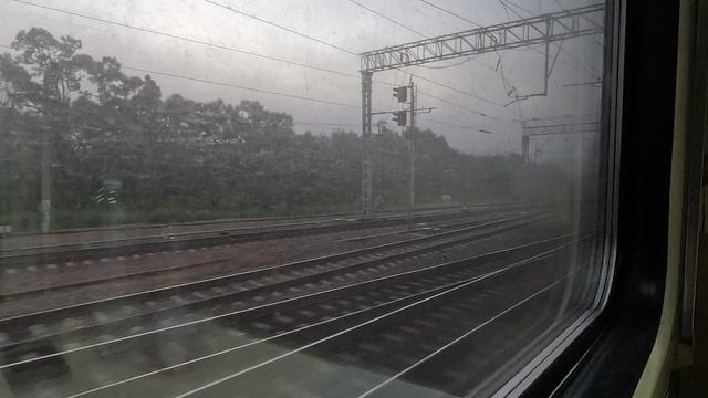 Отправление из Хабаровск 🇷🇺 | Вид из окна поезда