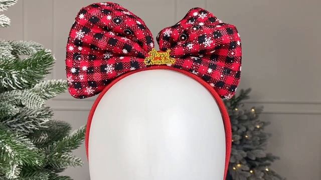 Новогодний ободок БАНТИК КОПЕРТИ, 23х21 см, AAE337620-2