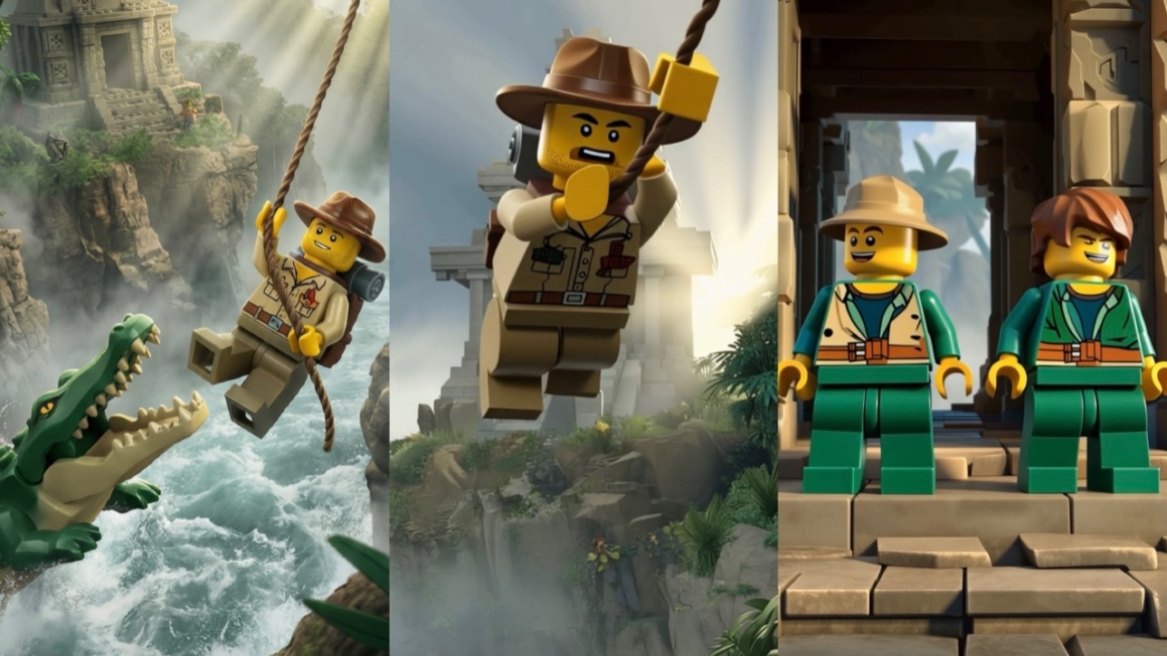 Лего Легенды Затерянного Храма — Эпическое Приключение (AI анимация)