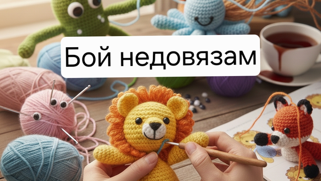 Бой недовязам 8. Участница 4. Видео 1