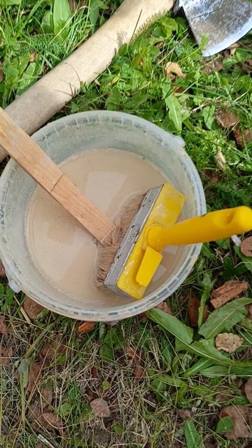 Обработка древесины простым дедовским способом