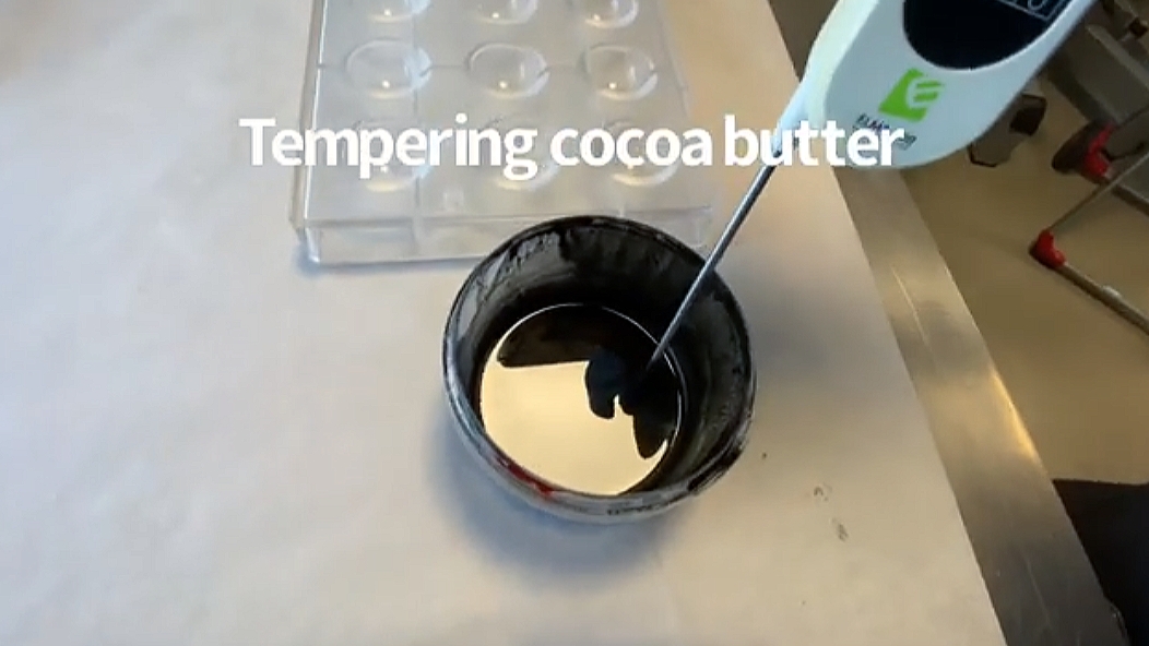 Темперирование масла какао