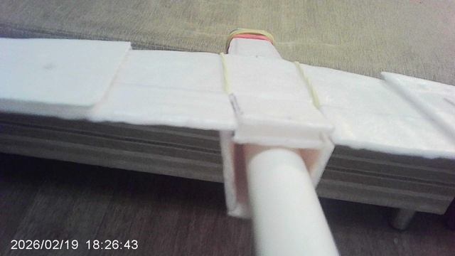 Пневматический АВИАТЛОН - вид от запускающего авиамодель