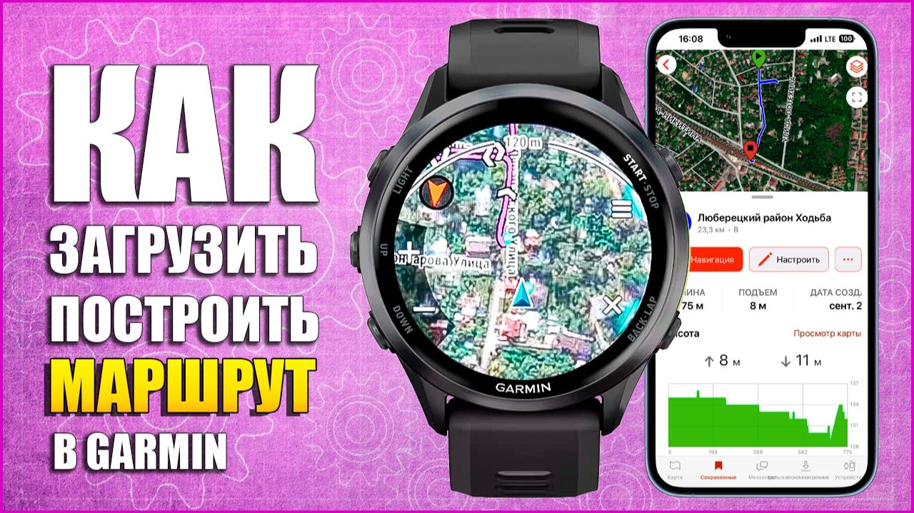 Навигация в Garmin: Как загружать маршруты и создавать свои треки и точки