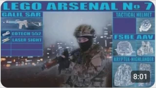 ЛЕГО АРСЕНАЛ  | GALIL | Токарев TT | Мачете | М-67