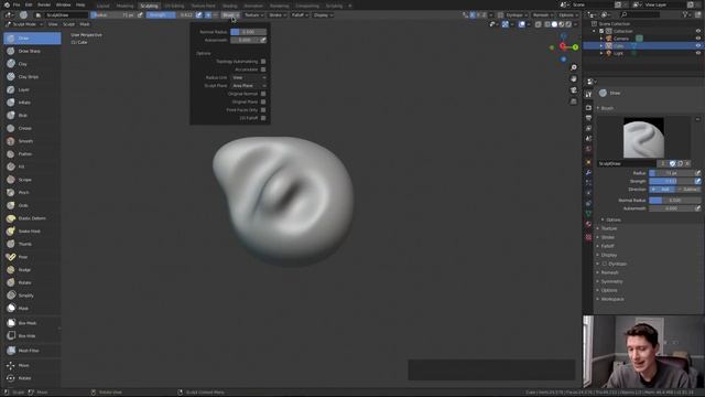 2. Sculpt Brush Settings