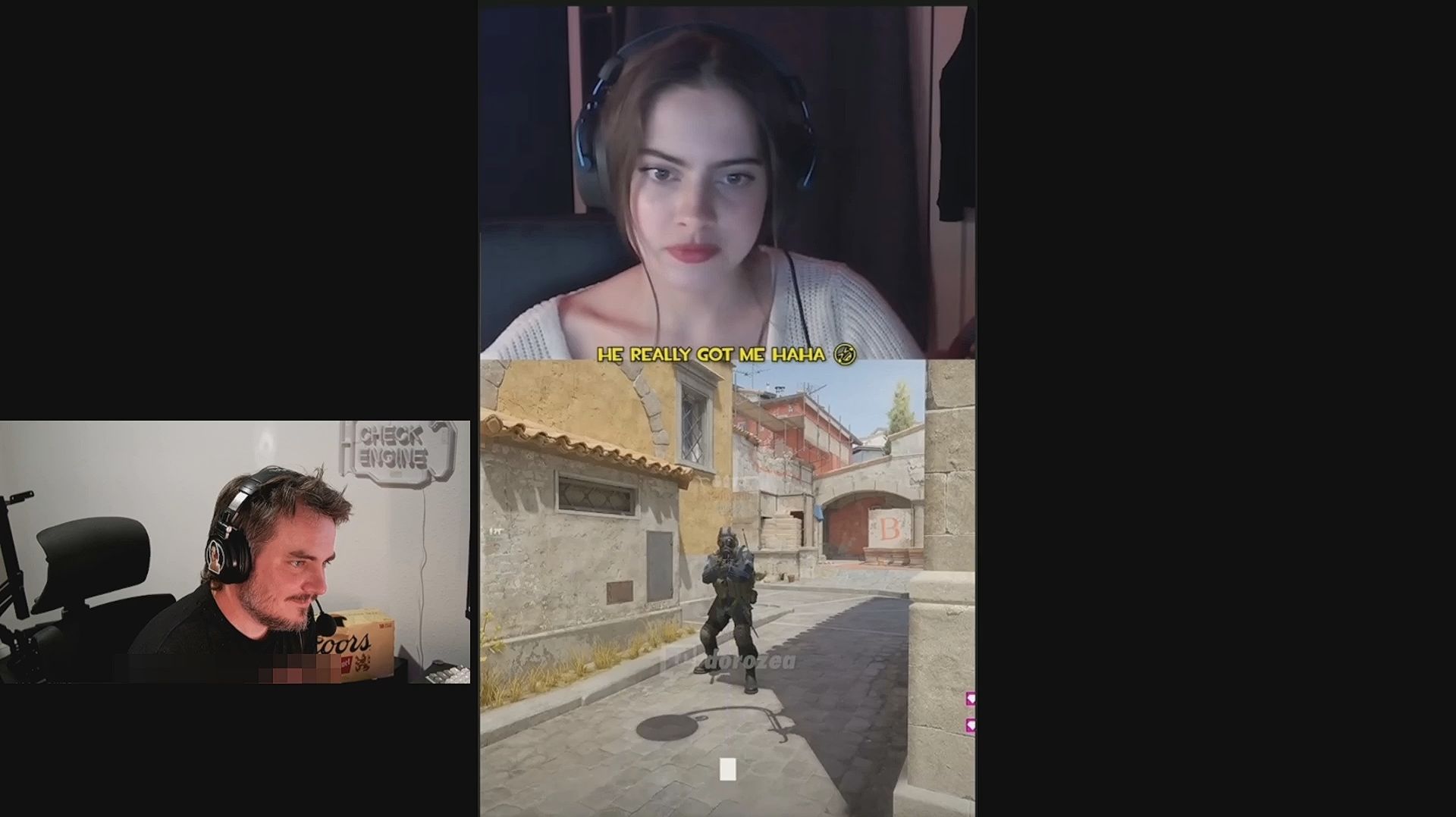 Maddyson - ест рёбрышки и смотрит рилсы,  шортсы