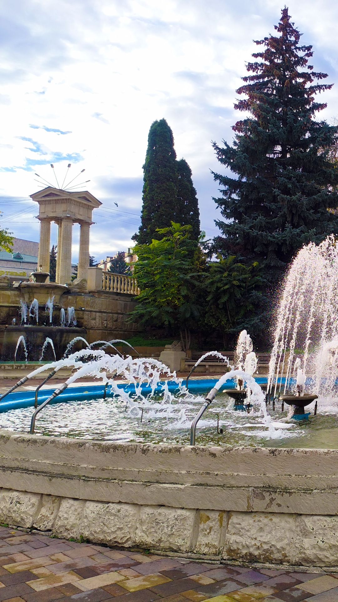 Курортный парк в Ессентуках