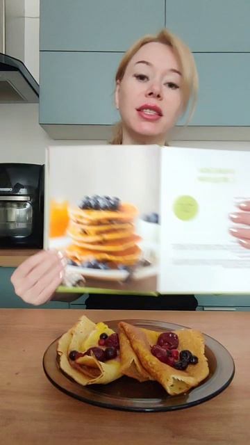 Кето блинчики на завтрак #машатафье