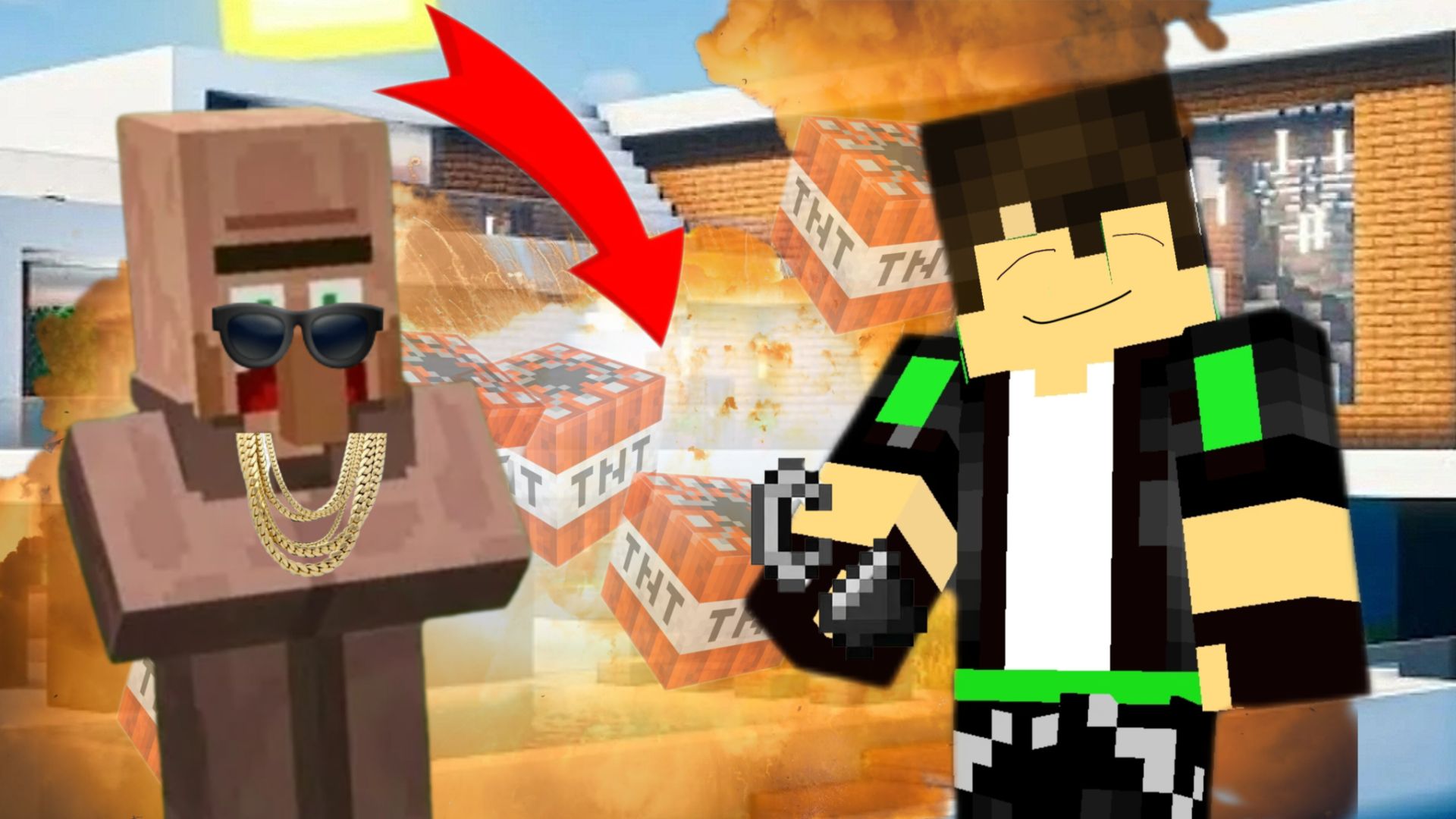 3 способа как УНИЧТОЖИТЬ дом МИЛЛИАРДЕРА в Майнкрафт! |КОРОЛИЗАЦИЯ