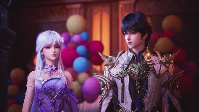 Трон, отмеченный Богом 199 Серия - Клип особые поздравления (Аниме-Мультсериал 2022)