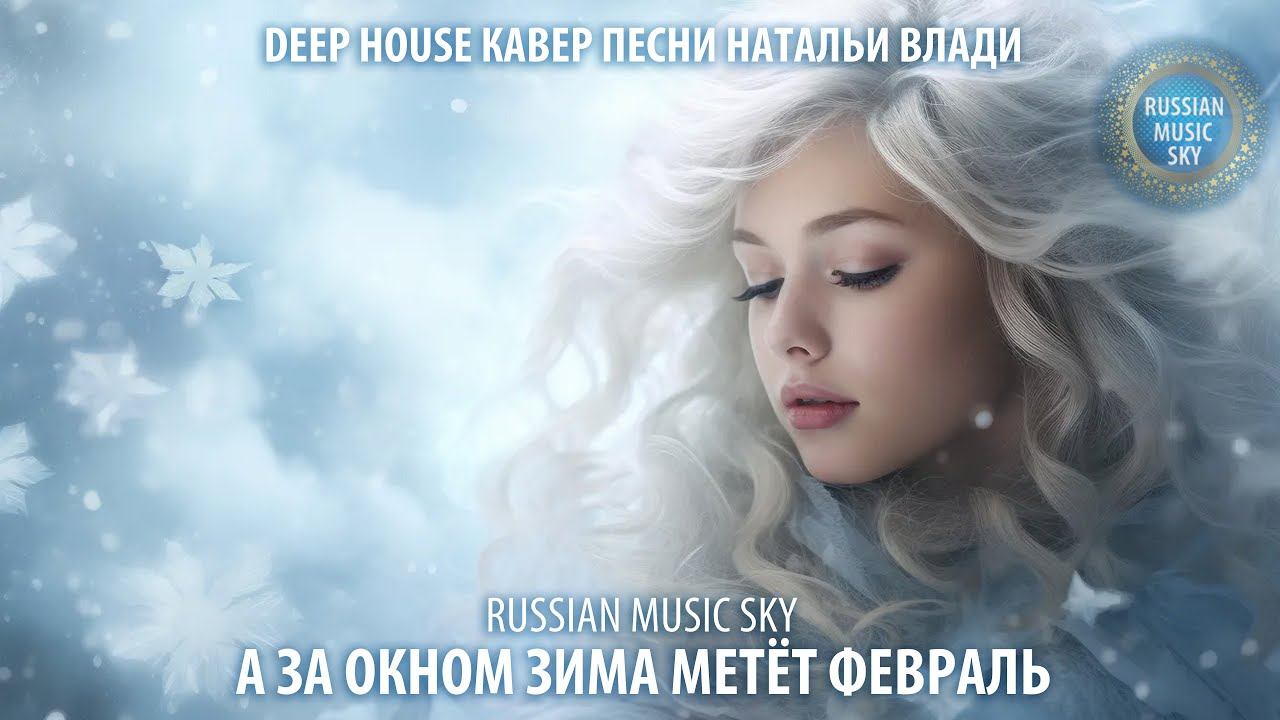 А за окном зима метёт февраль   -  Russian Music Sky (2026) Deep House кавер песни Натальи Влади