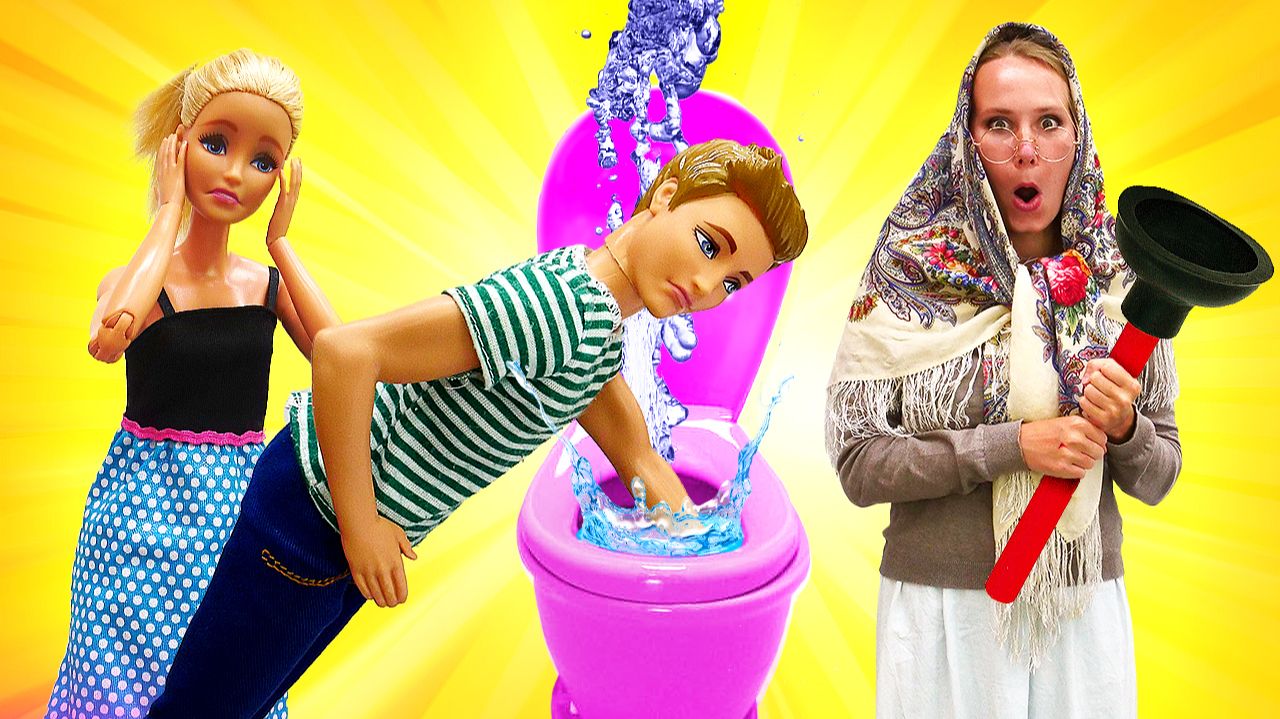 КЕН ХОЧЕТ СДЕЛАТЬ ПРЕДЛОЖЕНИЕ БАРБИ! 💍😱 Но БАБА МАНЯ УСТРАИВАЕТ ЕМУ ПРОВЕРКУ! 👵🔧