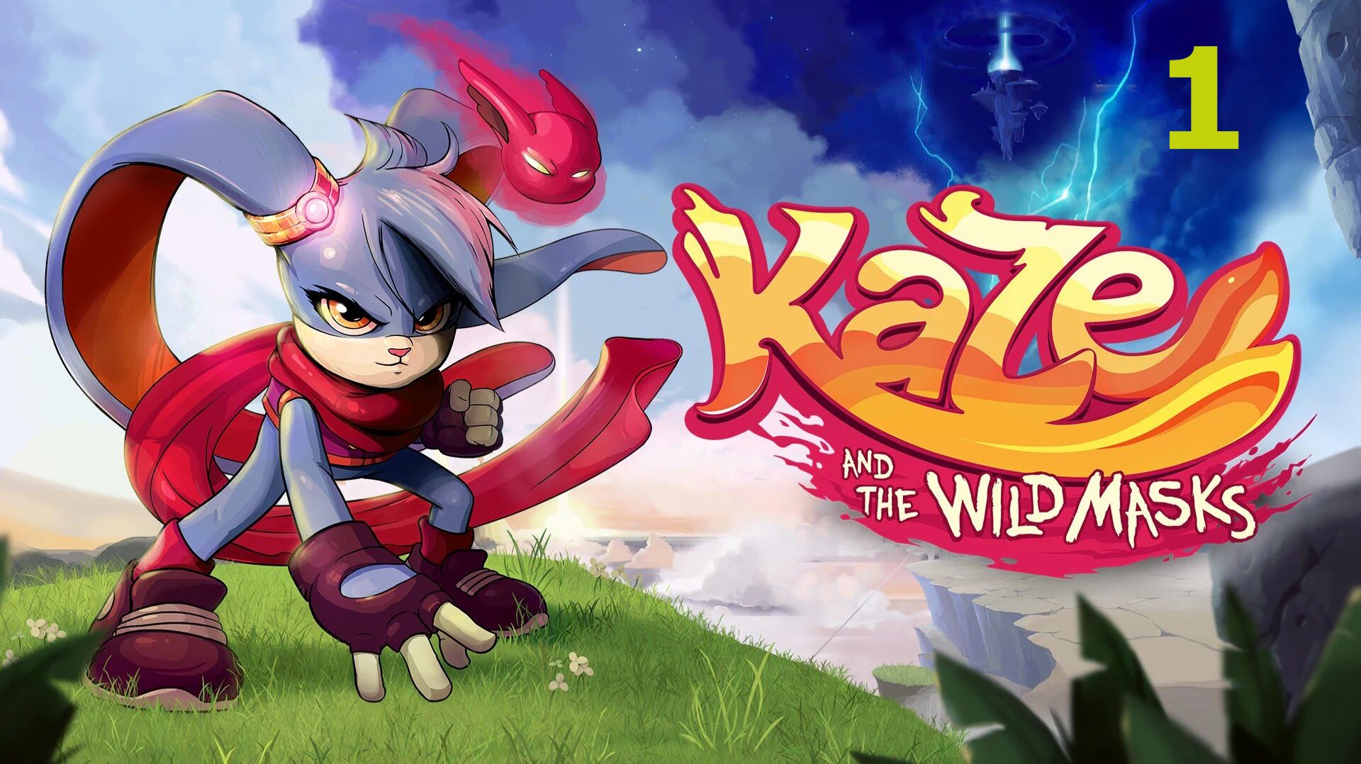 1. Kaze and the Wild Masks. Учимся правильно прыгать.