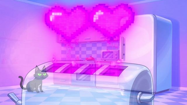 "Осторожно: этот завтрак понижает разрешение реальности! 🍞👾"