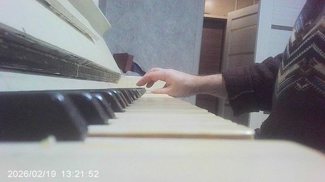 Музыкальное упражнение - Арпеджио: подъём и спуск по Ля-мажор