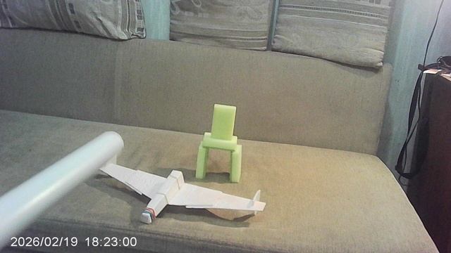 Пневматический АВИАТЛОН: вид от запускающего авиамодель