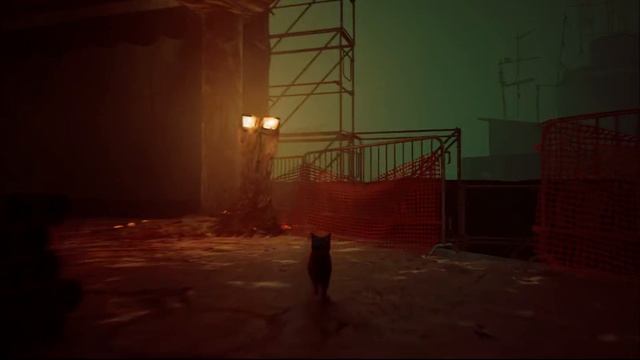 Stray (Прохождение) - Крыши